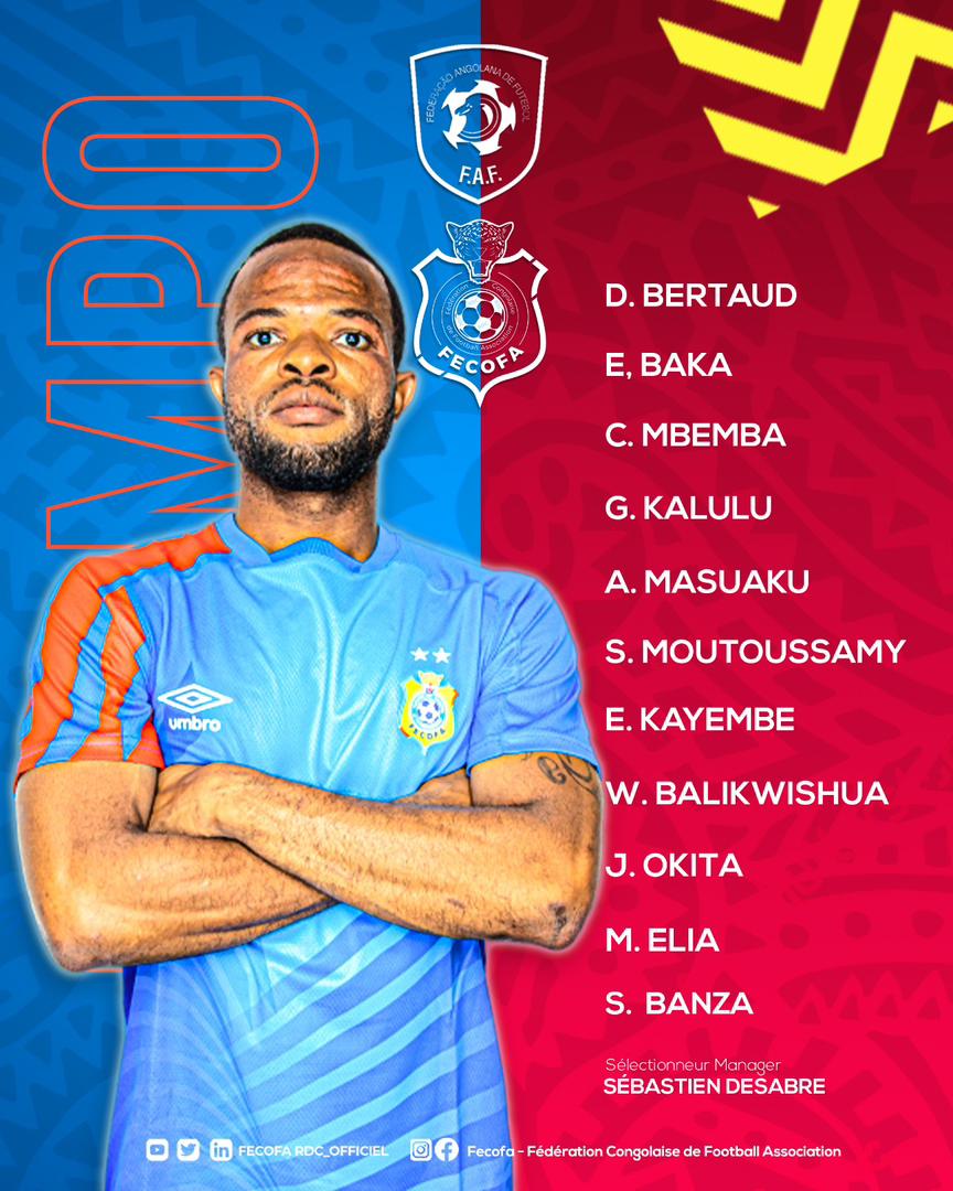 Actualité Sport RDC | Kinshasa: Sélection des Léopards pour le match ...